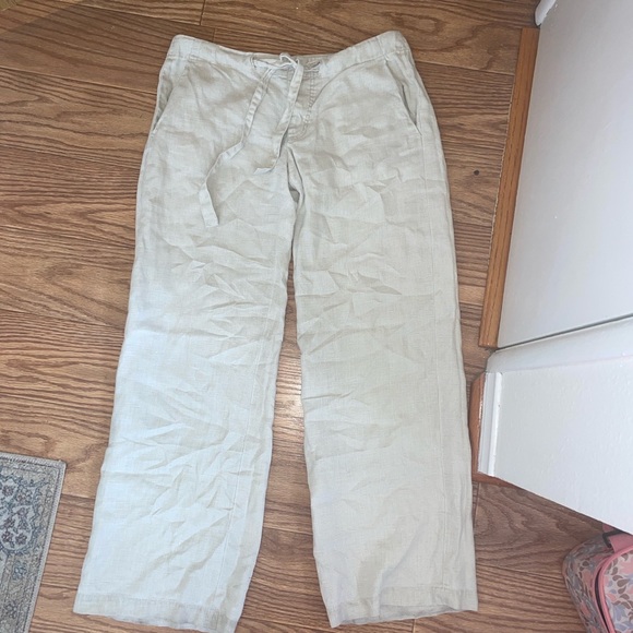 French Connection | Pants & Jumpsuits | Vintage Low Rise Linen Pants ...